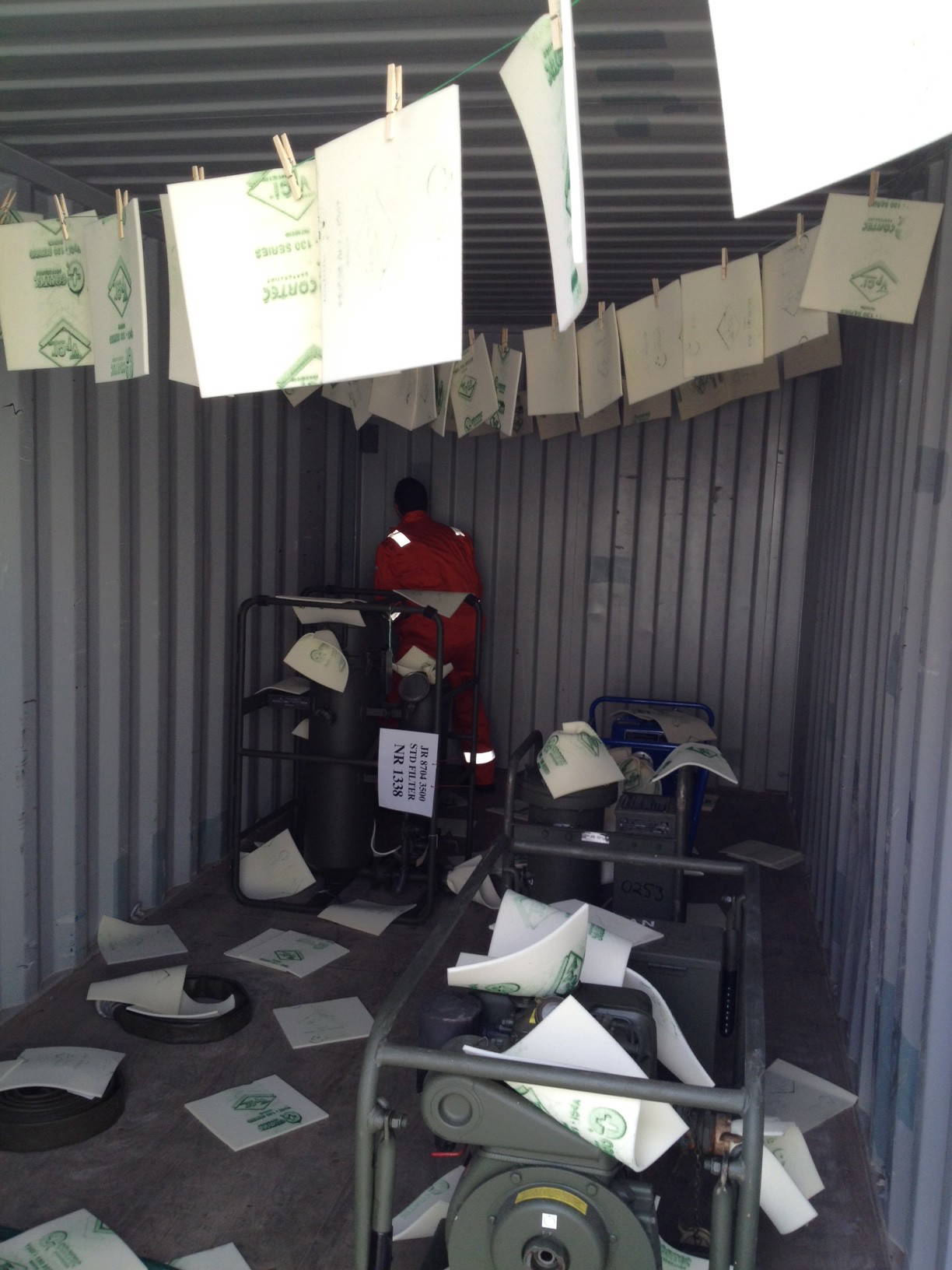 ISO Container of Spares - HITEK-nology Solutions Ltd